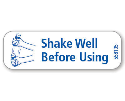 Shake Well Before Using Label | VetriMark| VetriMark