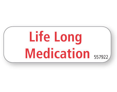 Lifelong Medication Label | VetriMark| VetriMark